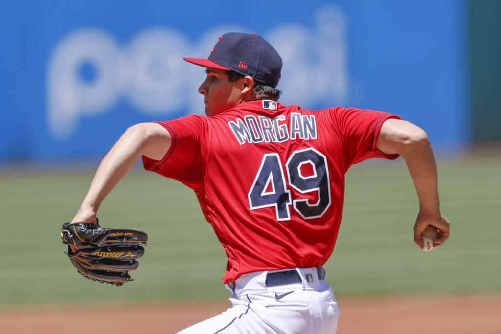 Young Indians Pitcher Eli Morgan Looks Better Pitching In Normal Weather